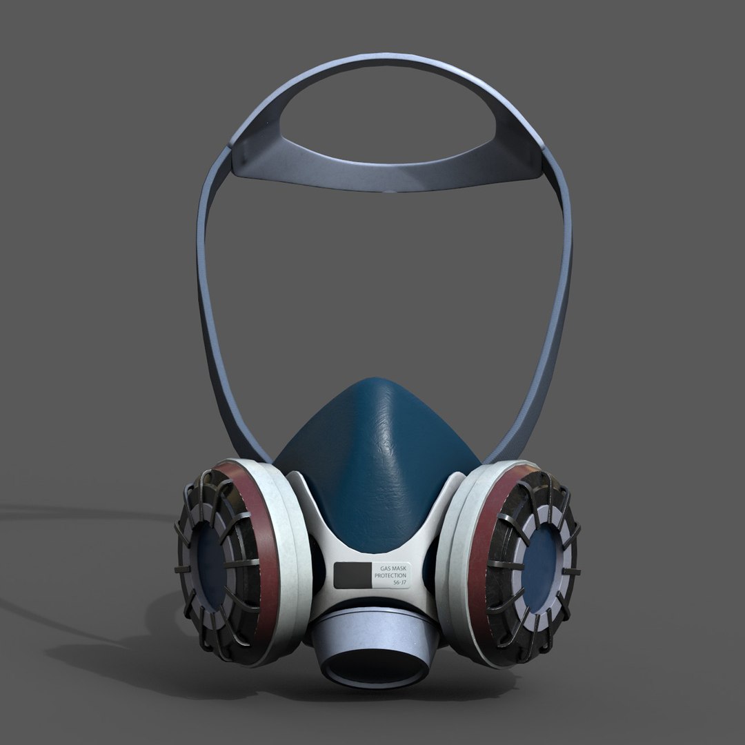 Gas mask 3D model - TurboSquid 1562178