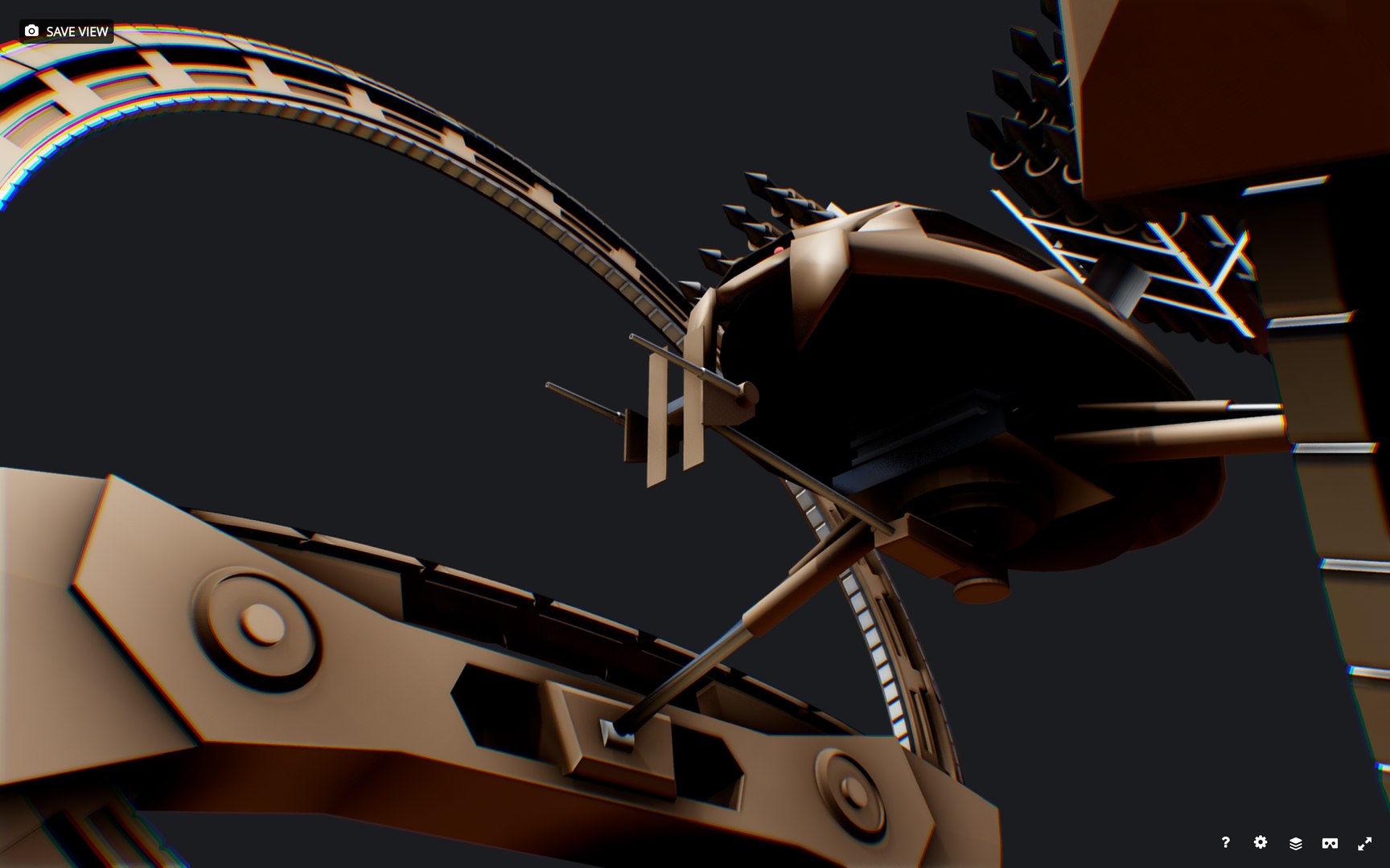 3D Star Wars Hailfire Droid - TurboSquid 1887506