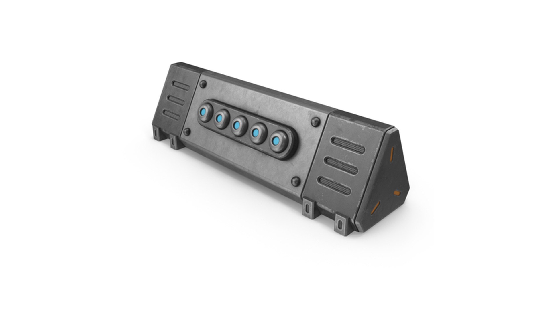 Scifi Device Used V2 PBR Model - TurboSquid 2305322