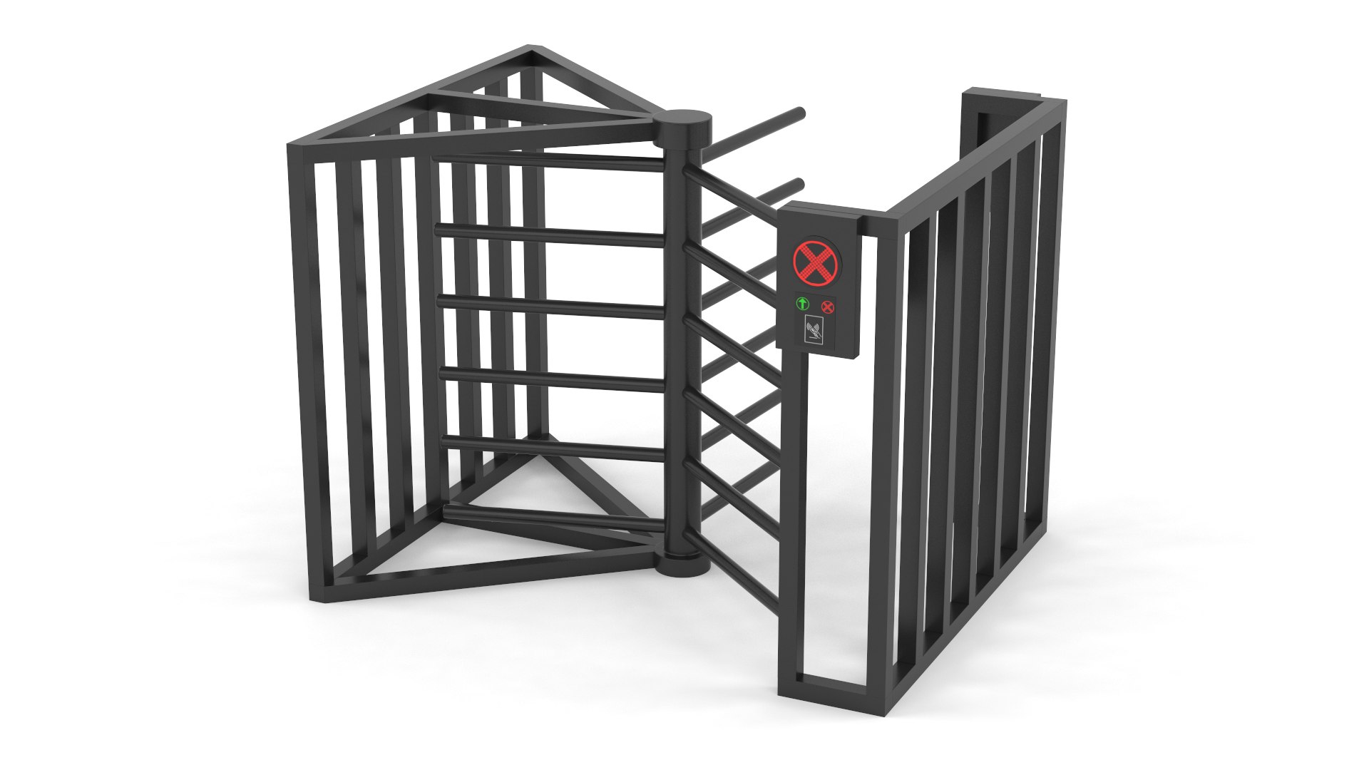 3D Model Turnstile Gate - TurboSquid 2348259