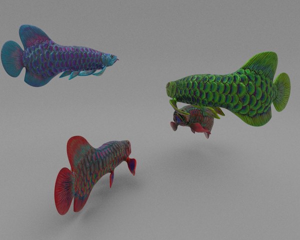 3D model Dragon Fish - TurboSquid 1840027