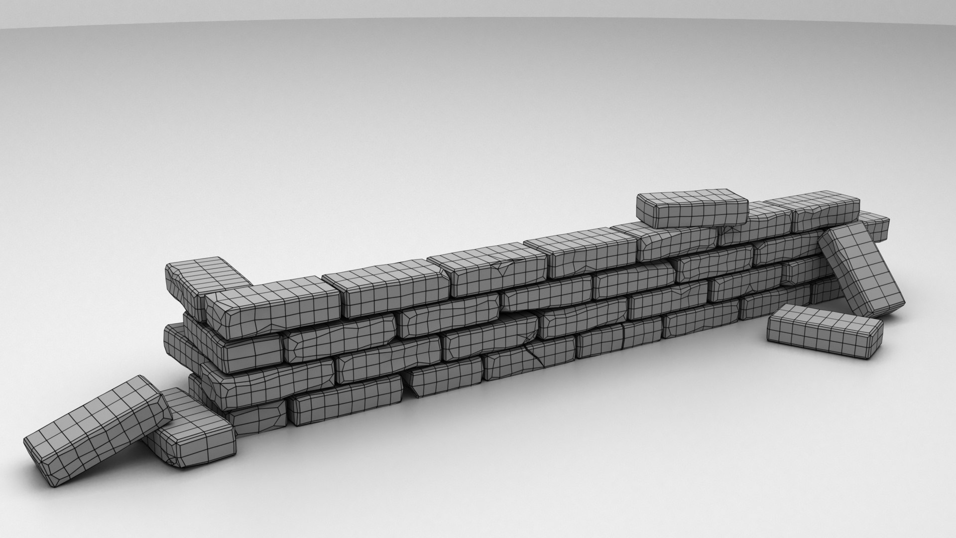 3D bricks model - TurboSquid 1677681