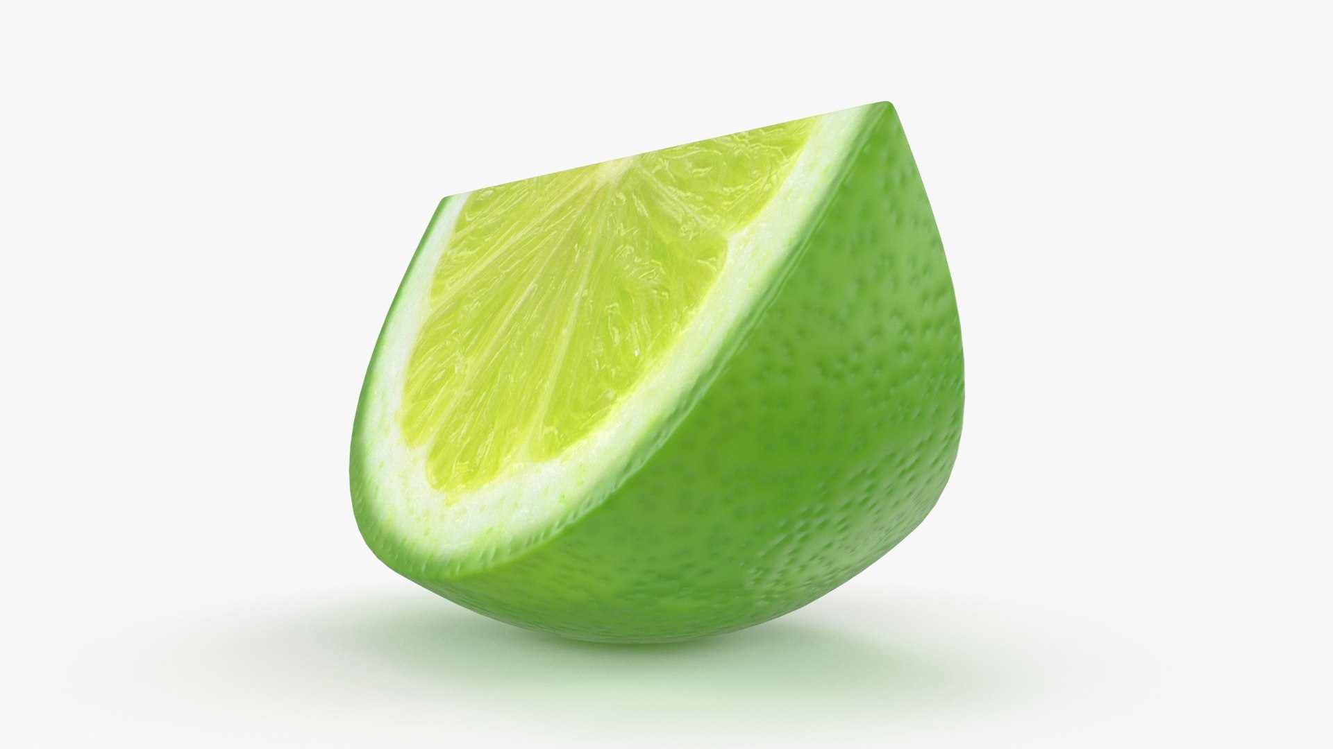 3D Lime Slice model - TurboSquid 1988985