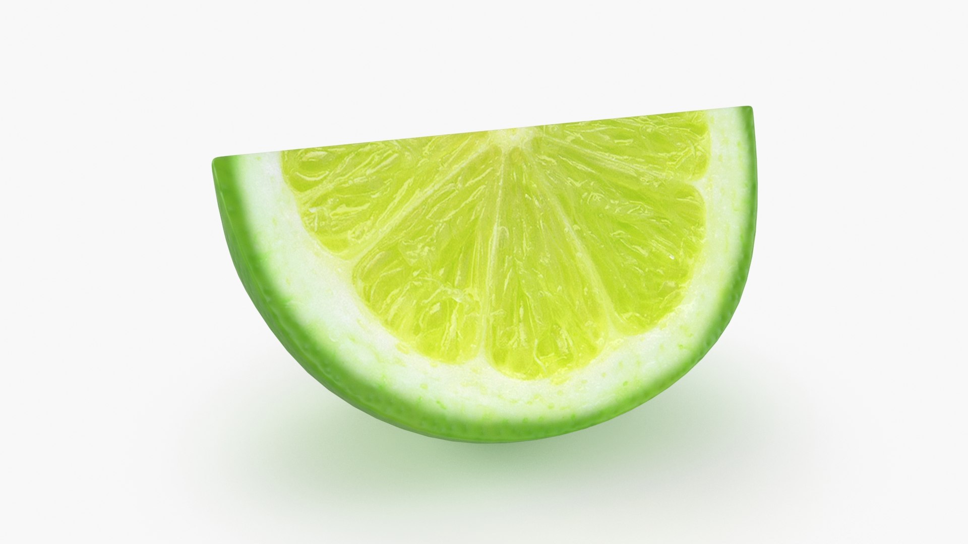 3D Lime Slice Model - TurboSquid 1988985