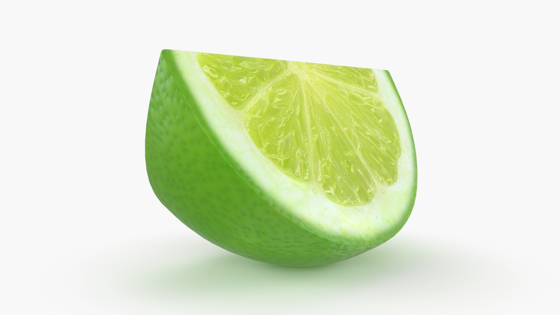 3D Lime Slice Model - TurboSquid 1988985