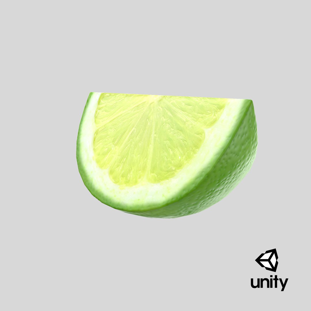 3D Lime Slice model - TurboSquid 1988985