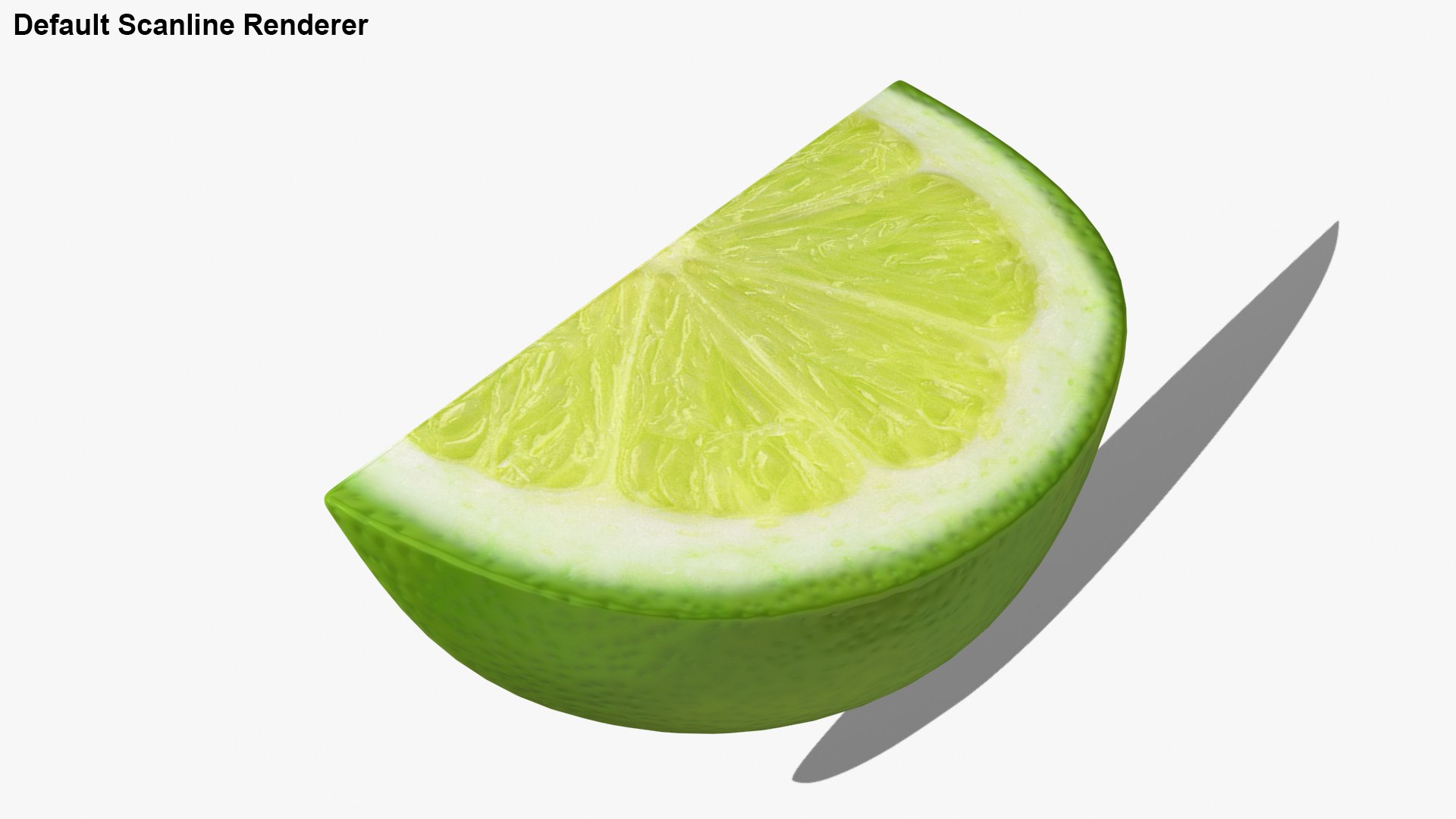 3D Lime Slice model - TurboSquid 1988985