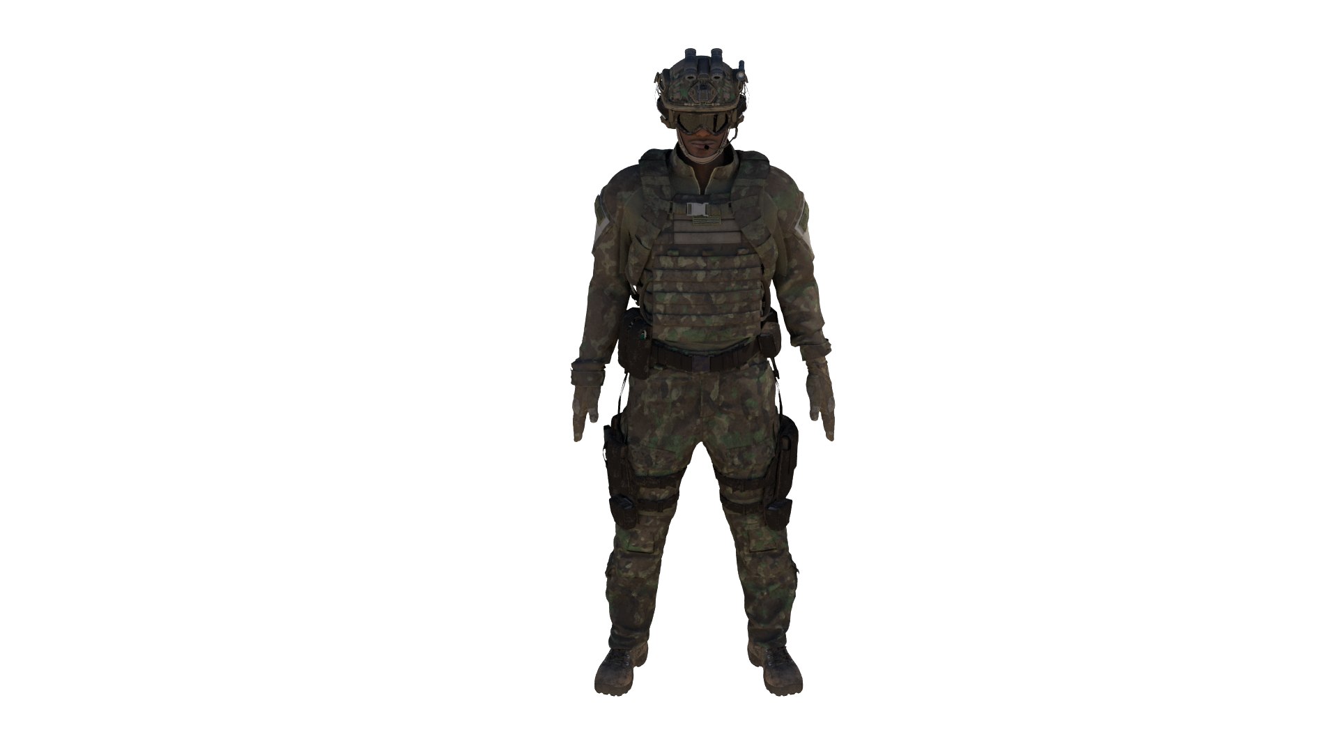 Army Special Forces 3D model - TurboSquid 2173789