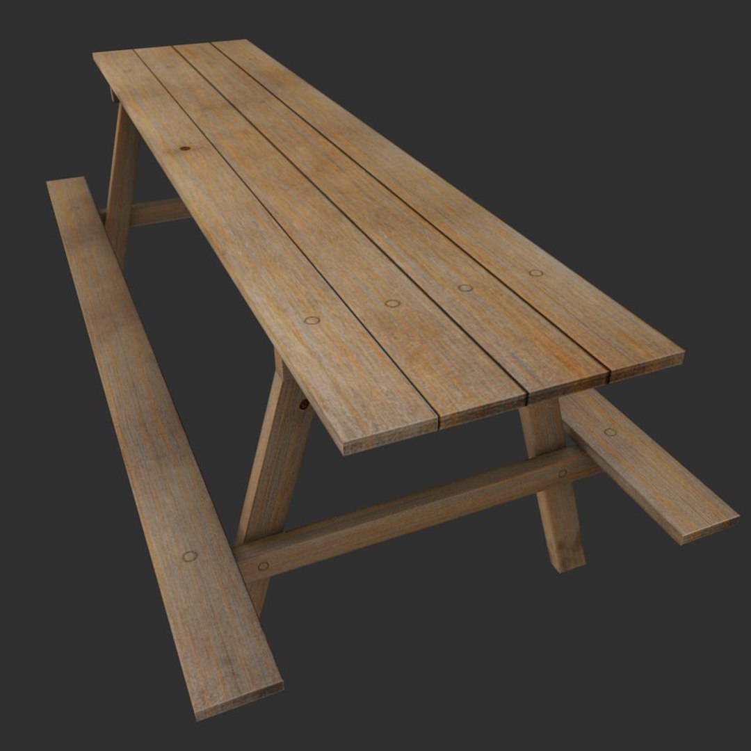 Garden Table Obj Free