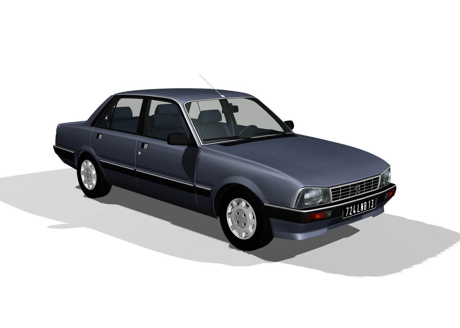 French Car Peugeot 505 Model - TurboSquid 1573606