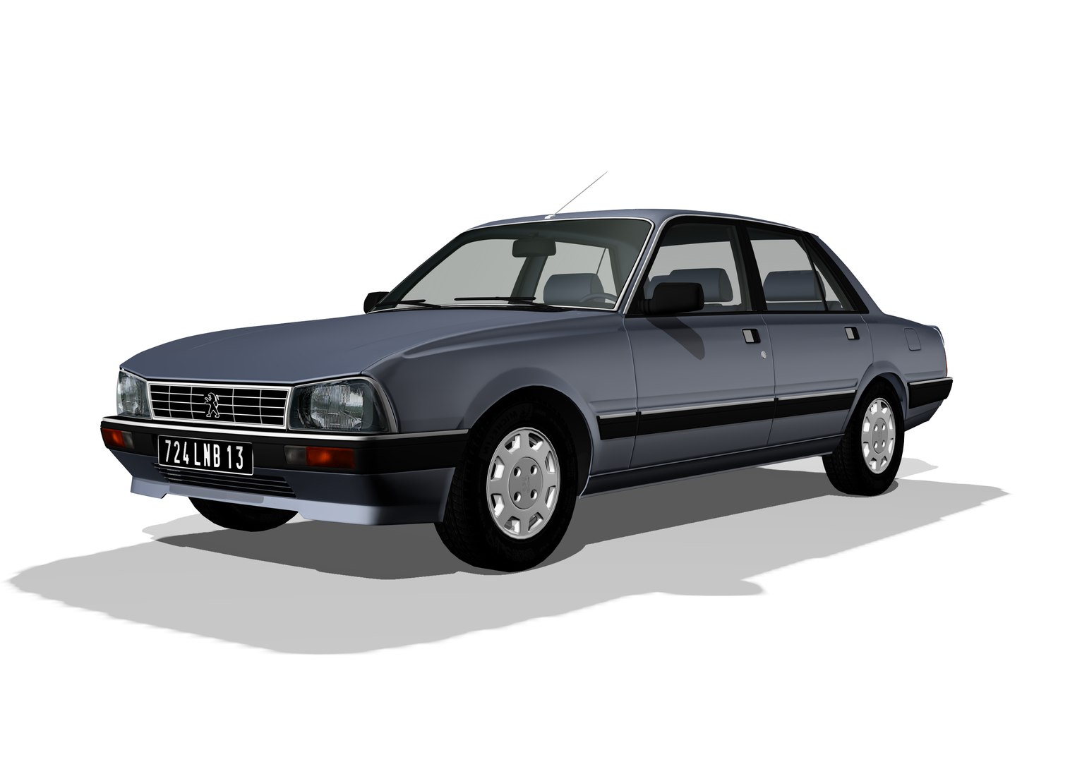 French Car Peugeot 505 Model - TurboSquid 1573606