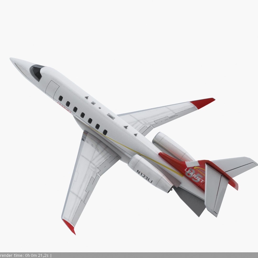 Bombardier Learjet 85 Interior 3d Max