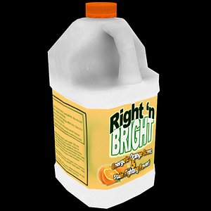 Free 3D Bleach Models - Available For Download On TurboSquid