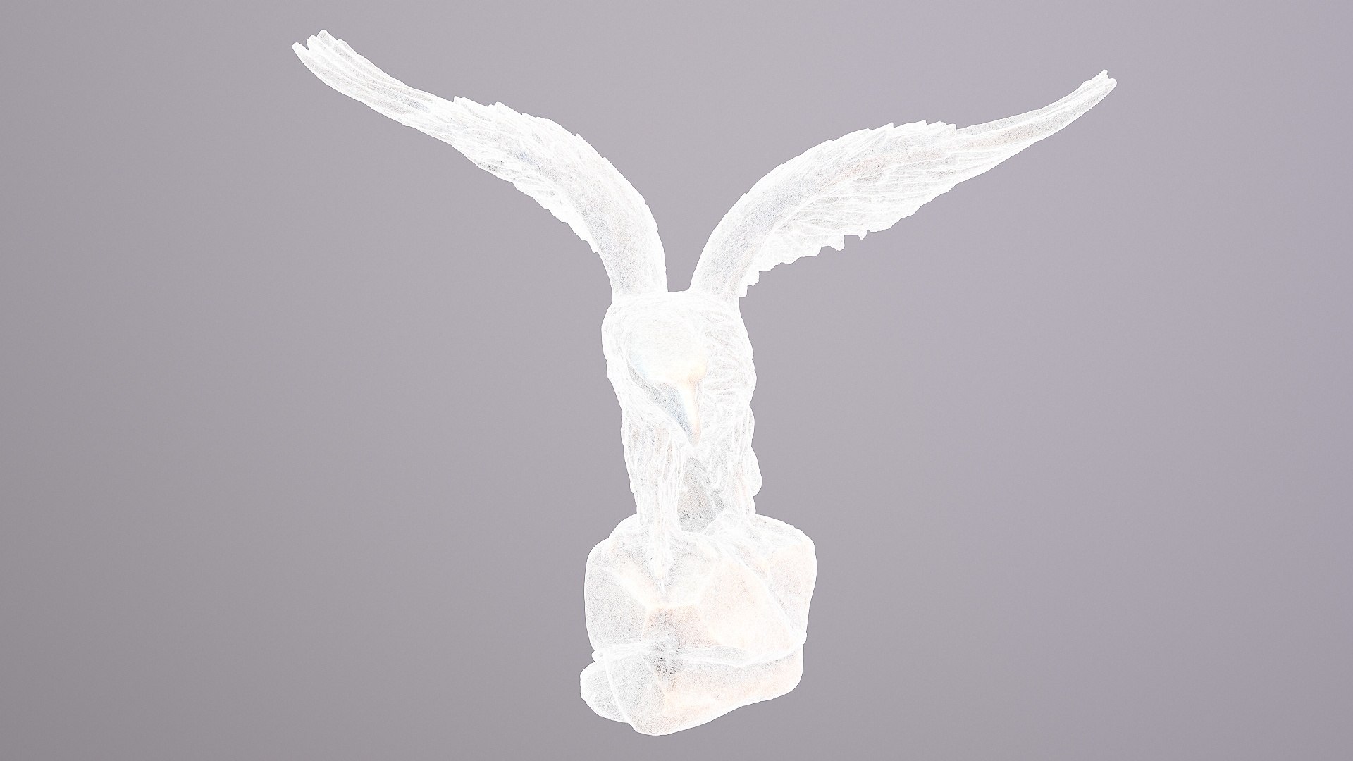 Ultra-realistic Of The Eagle Statuette Hypoly 3D Model - TurboSquid 1782119