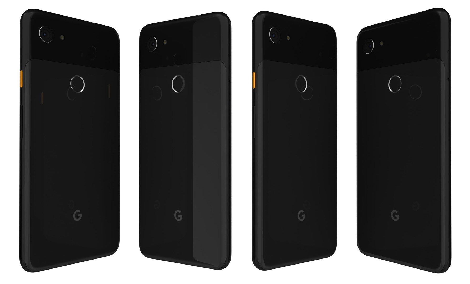 Google pixel 3a colors 3D model - TurboSquid 1407994