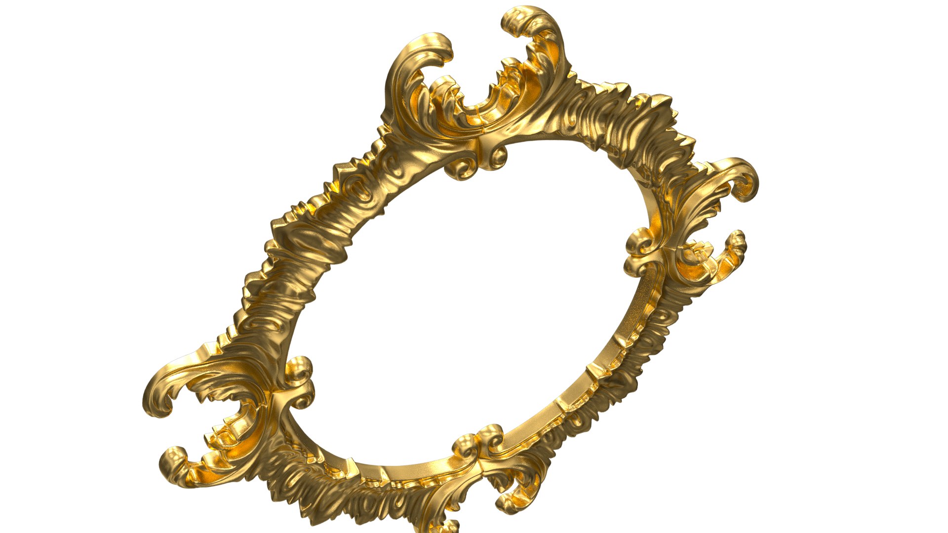 3D Ceiling Sockets Gypsum Plaster DR267 - TurboSquid 2109106