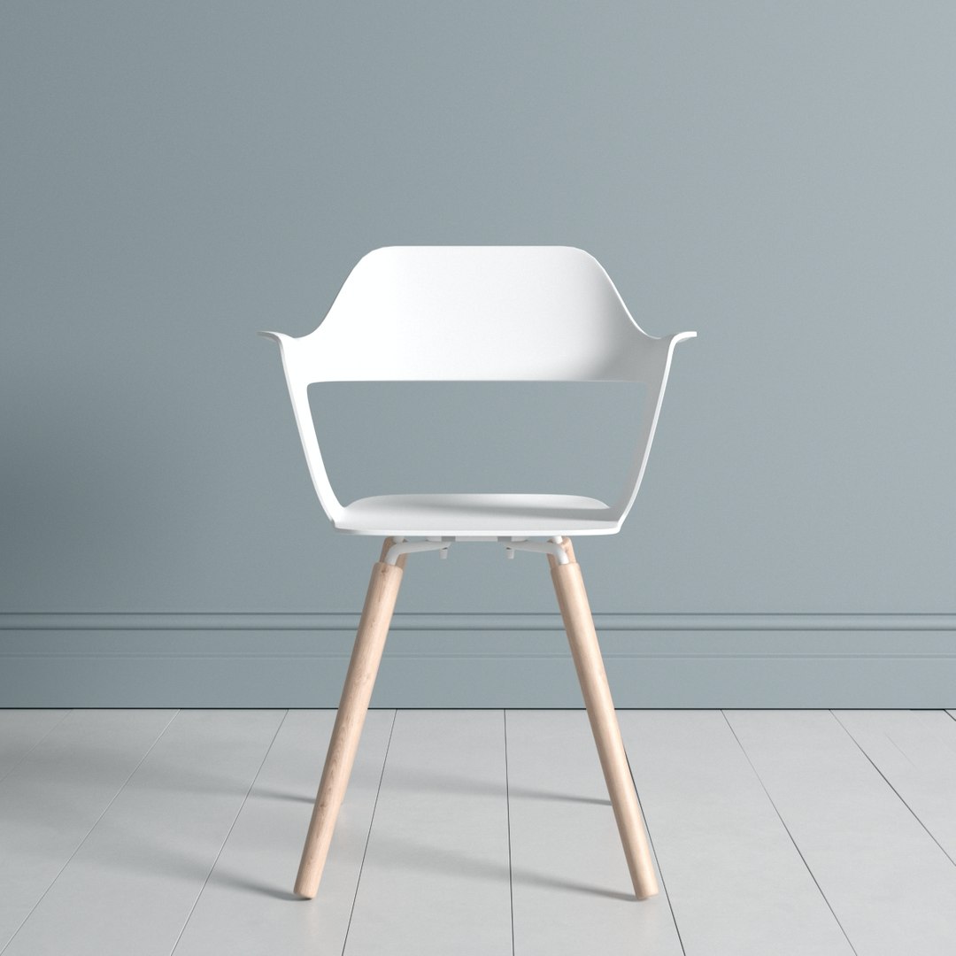 3D Idesk Muse Guest Chair - TurboSquid 1651887