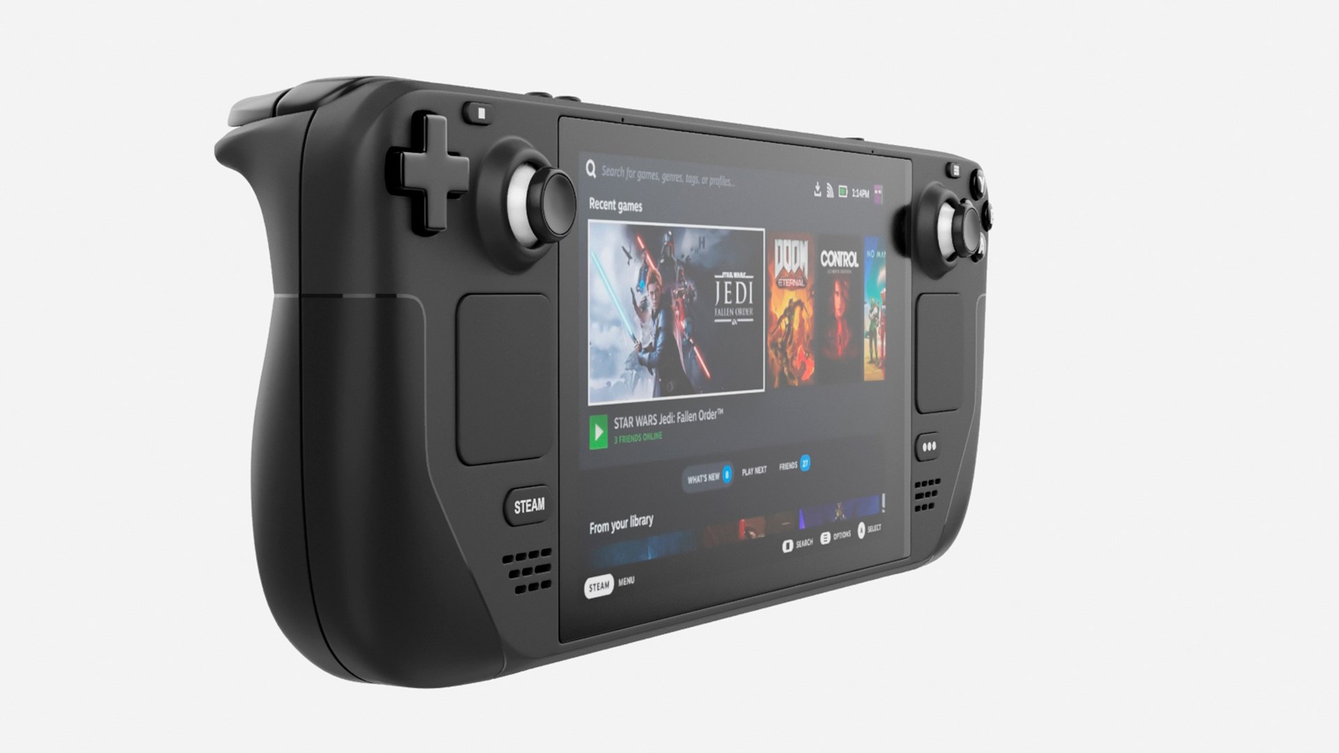 Steam Deck Console High Poly 3D Model - TurboSquid 1778023