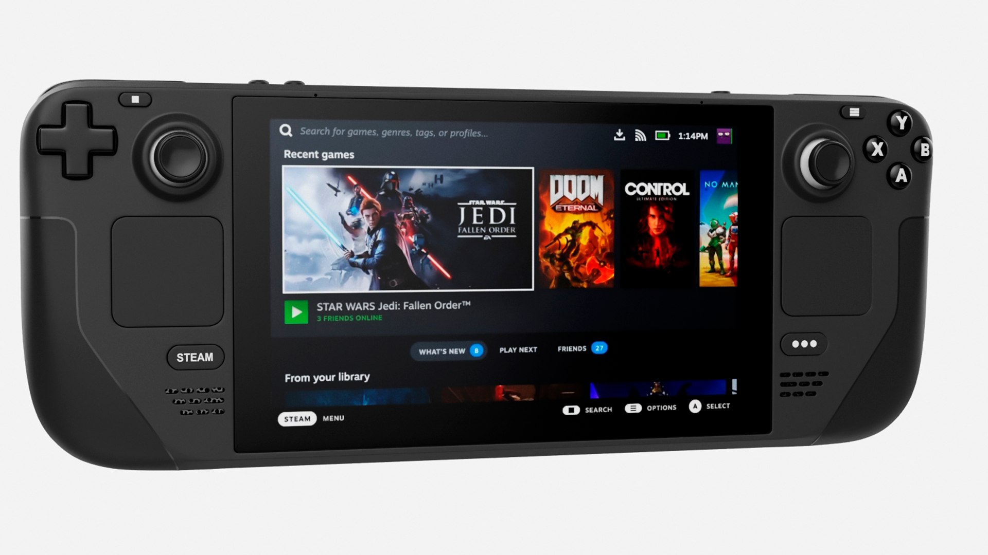 Steam Deck Console High Poly 3D Model - TurboSquid 1778023