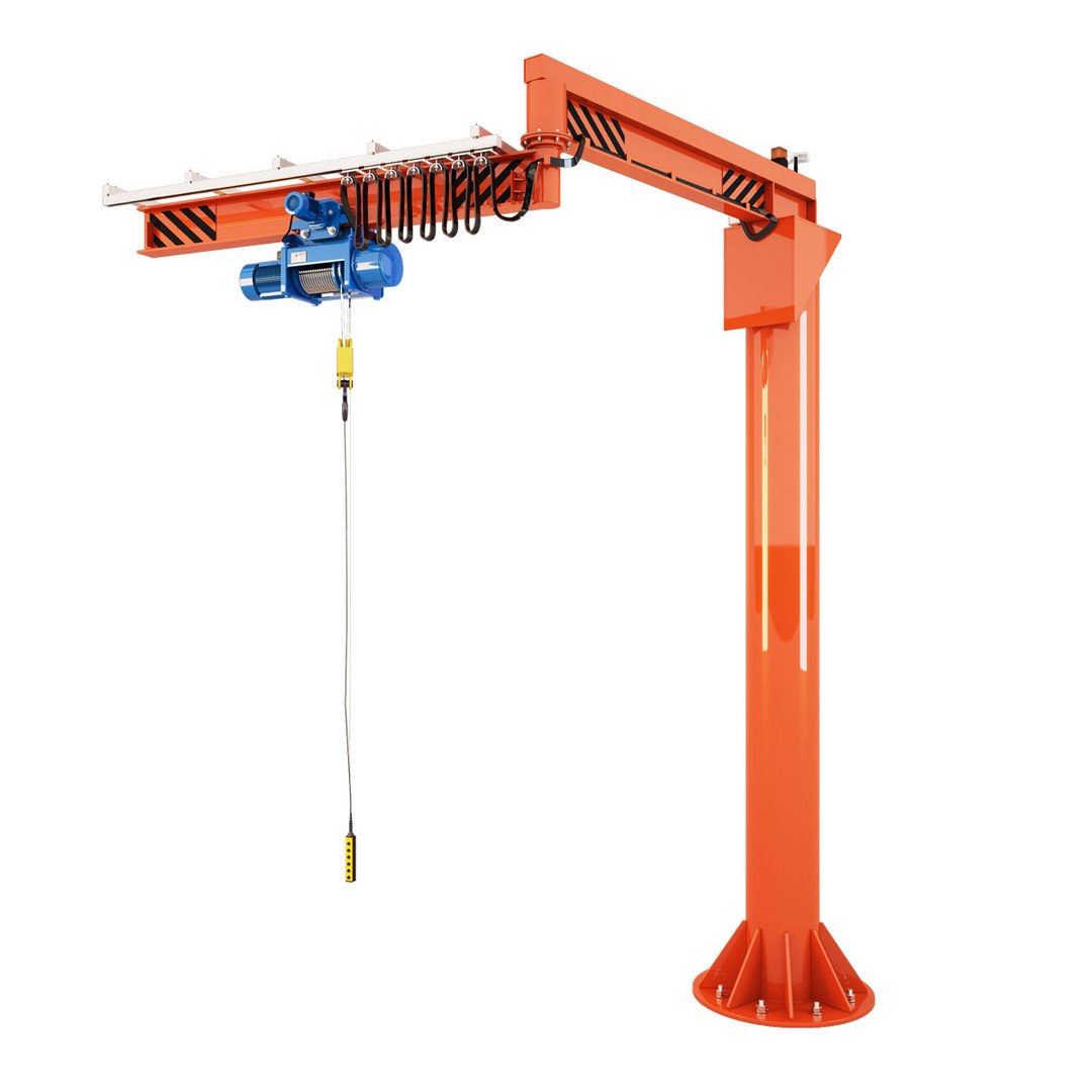 3d crane loader model