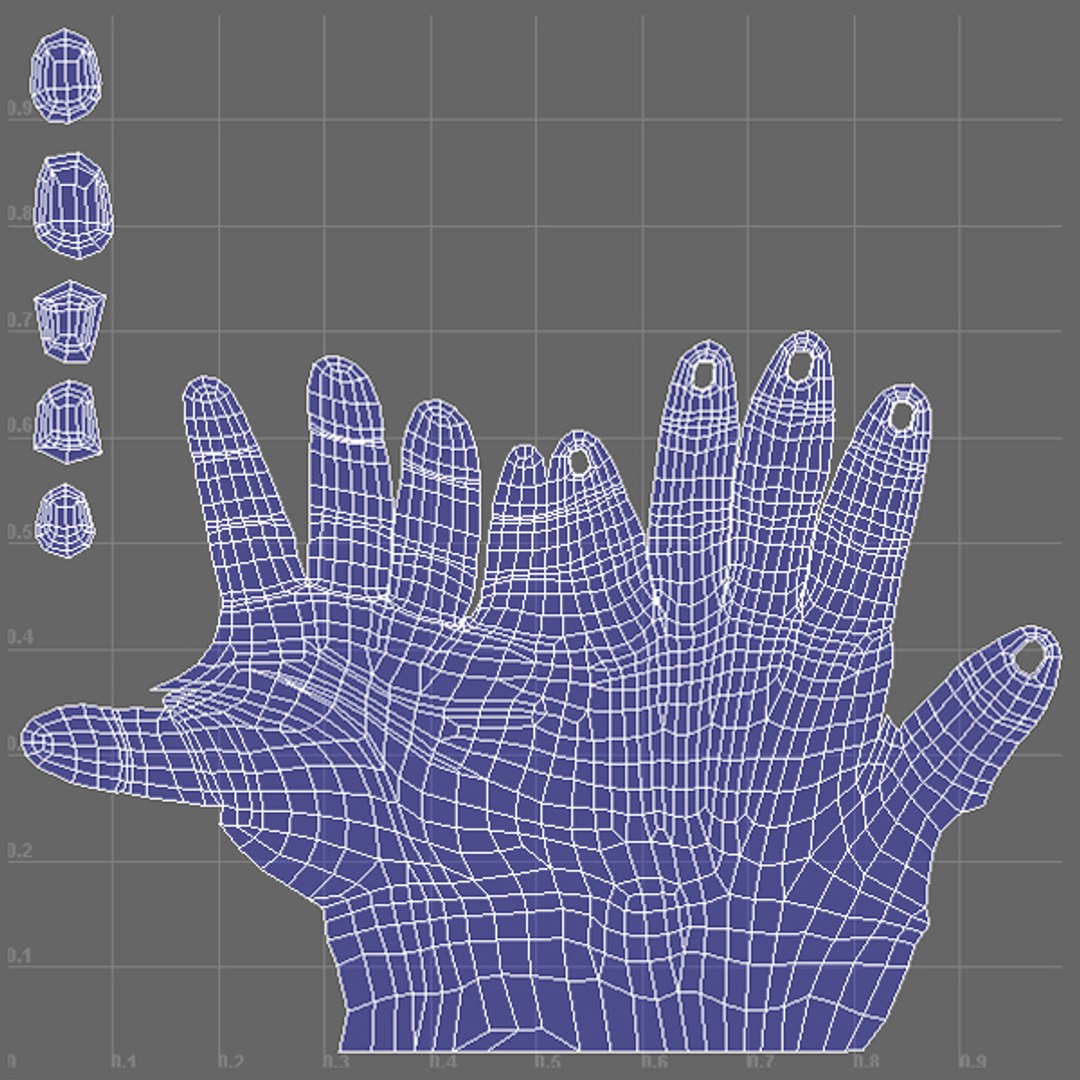 Hand 3d Model