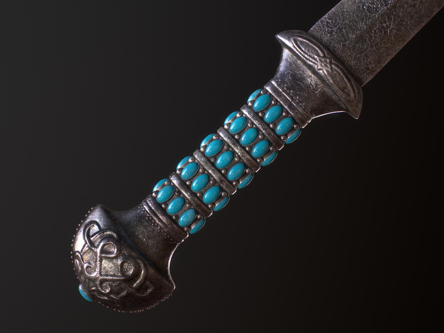 3D Medieval Dagger Model - TurboSquid 1596210