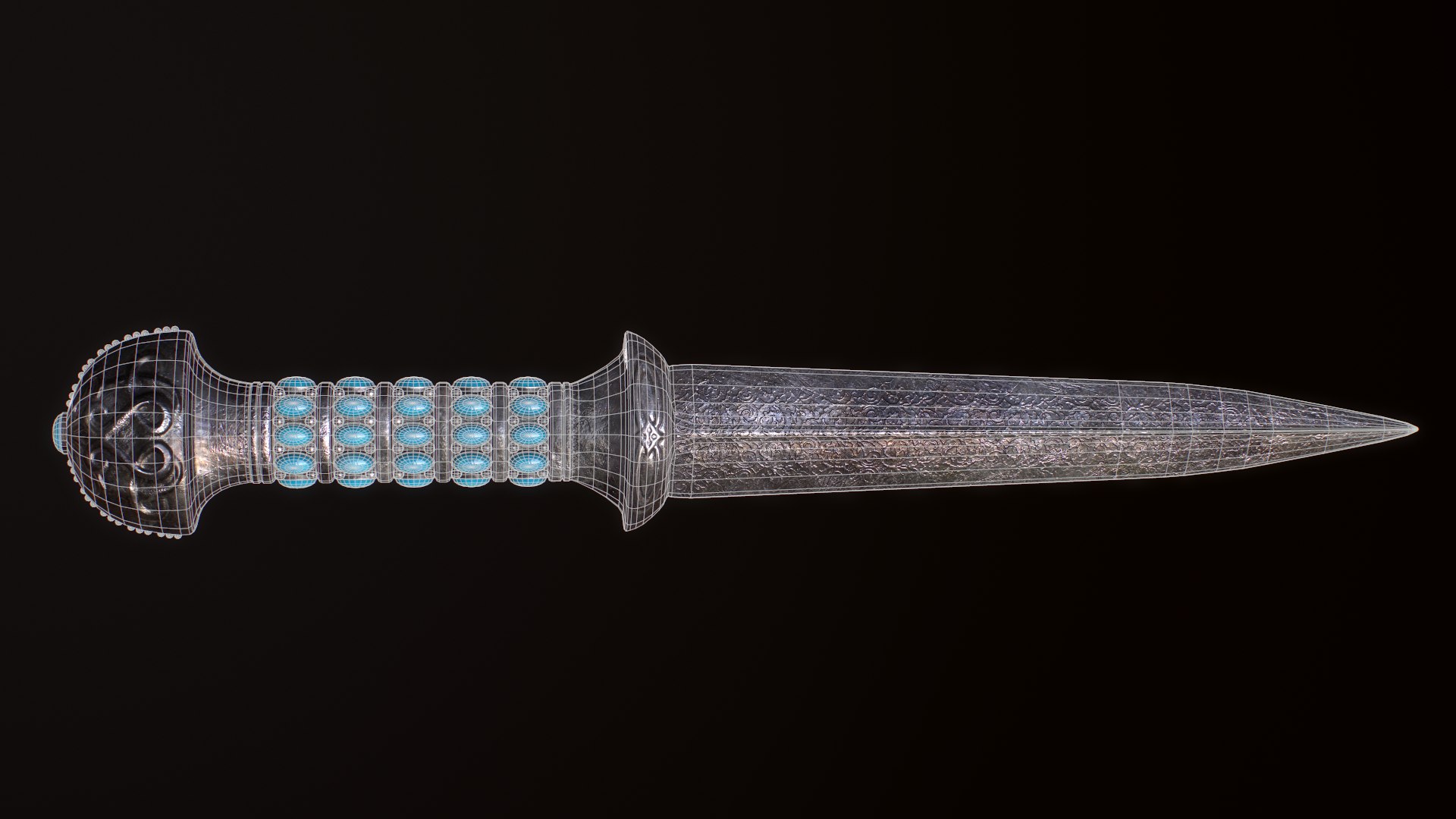 3D Medieval Dagger Model - TurboSquid 1596210