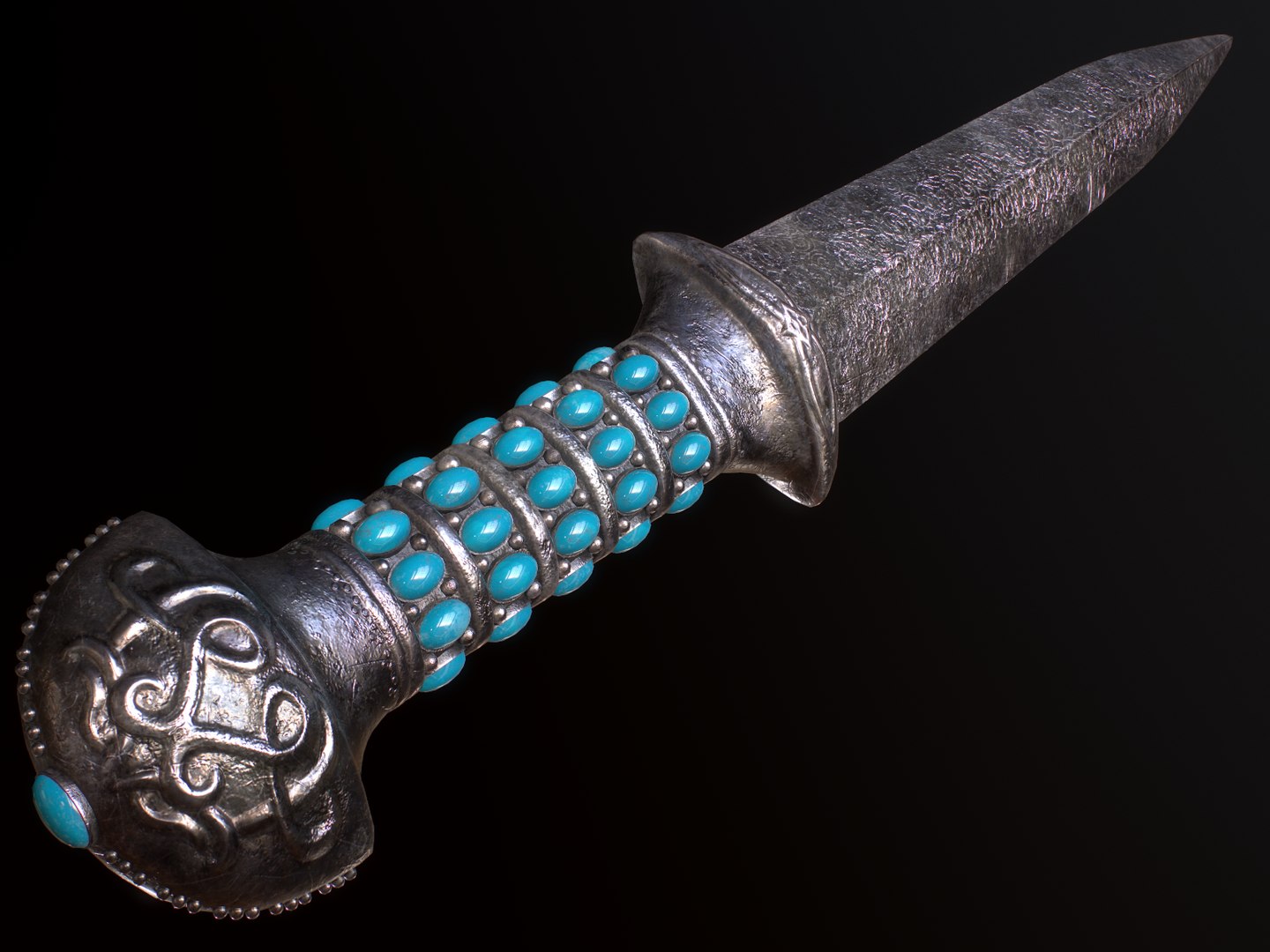 3D Medieval Dagger Model - TurboSquid 1596210