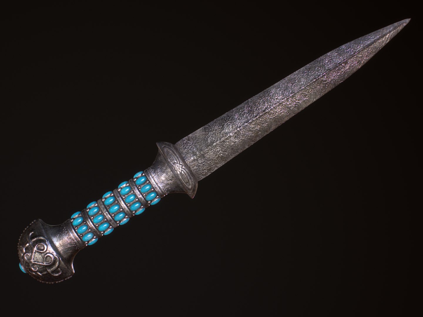 3D Medieval Dagger Model - TurboSquid 1596210