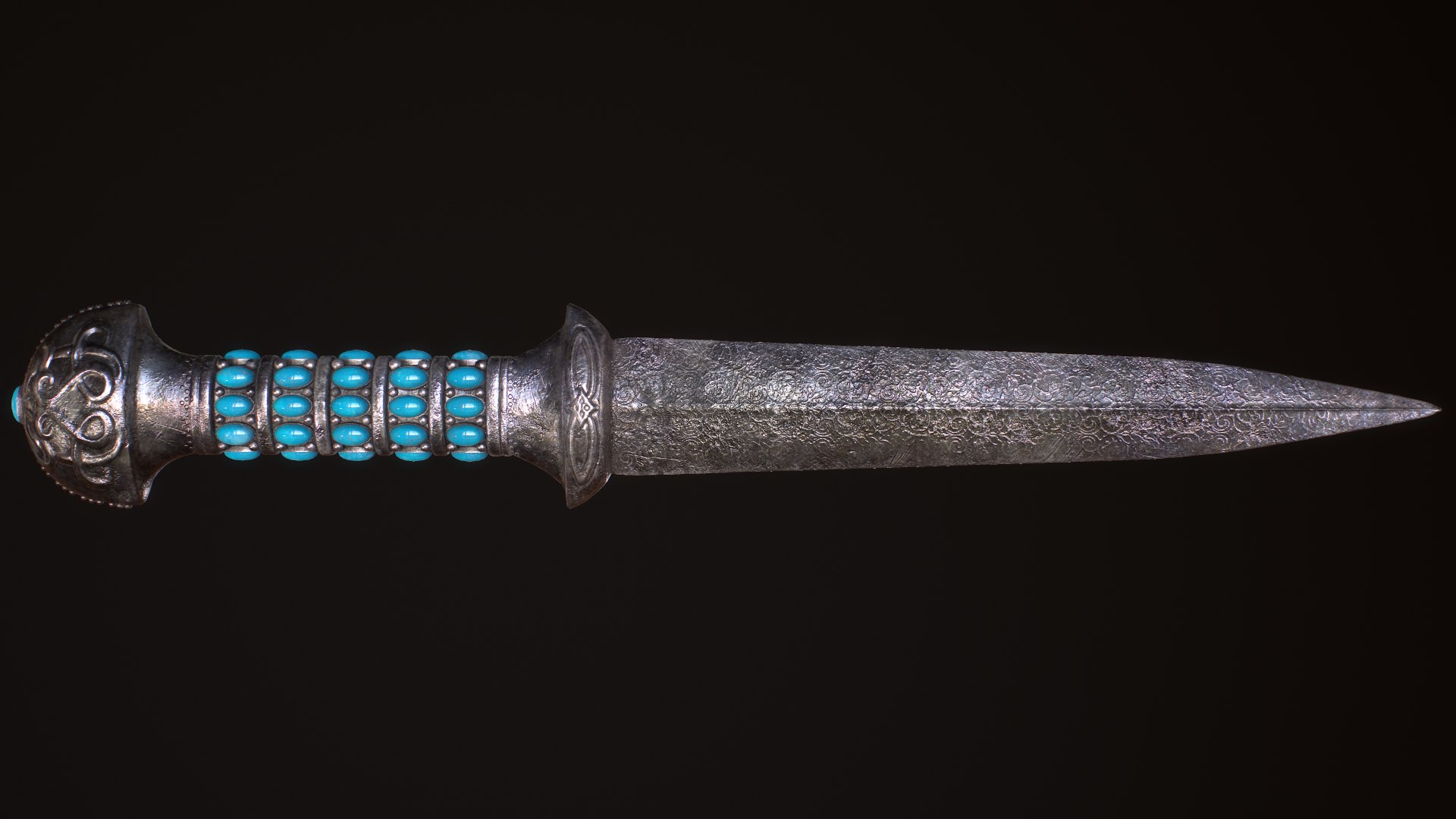 3D Medieval Dagger Model - TurboSquid 1596210