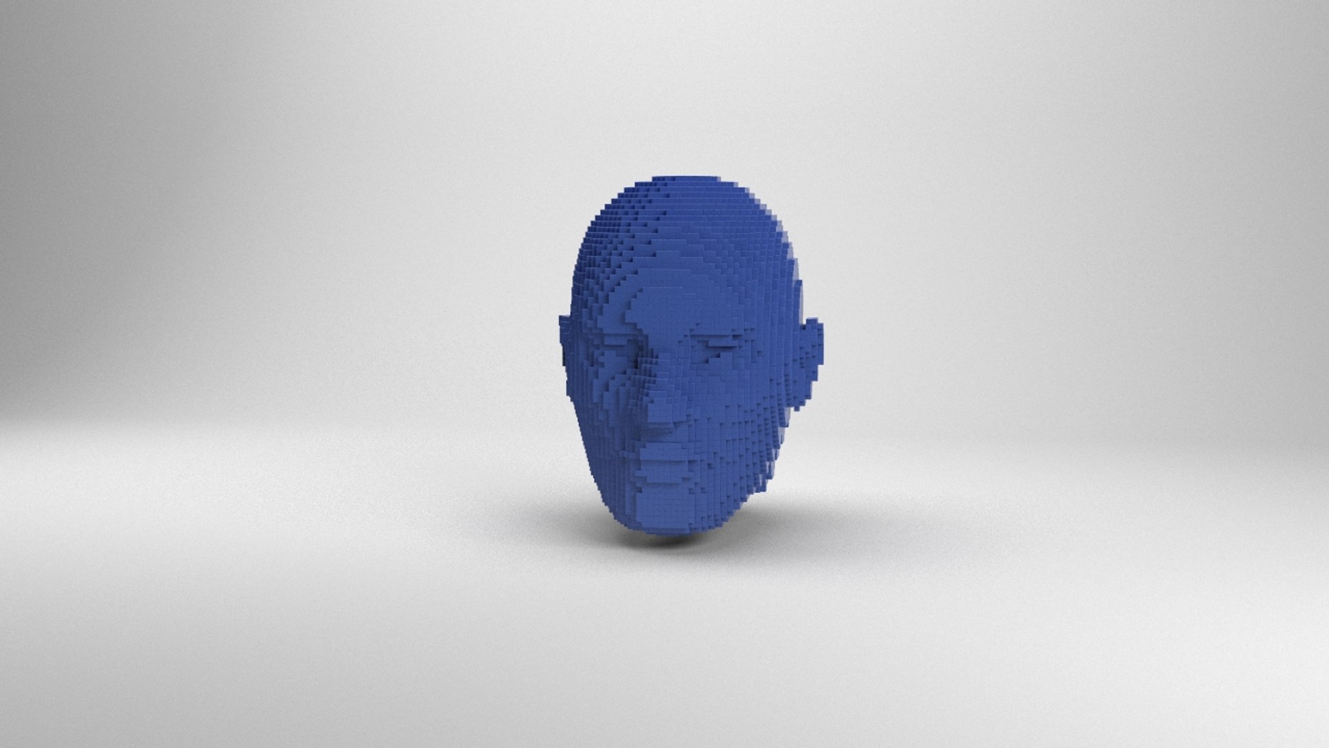 Voxel Head 3D - TurboSquid 1288877