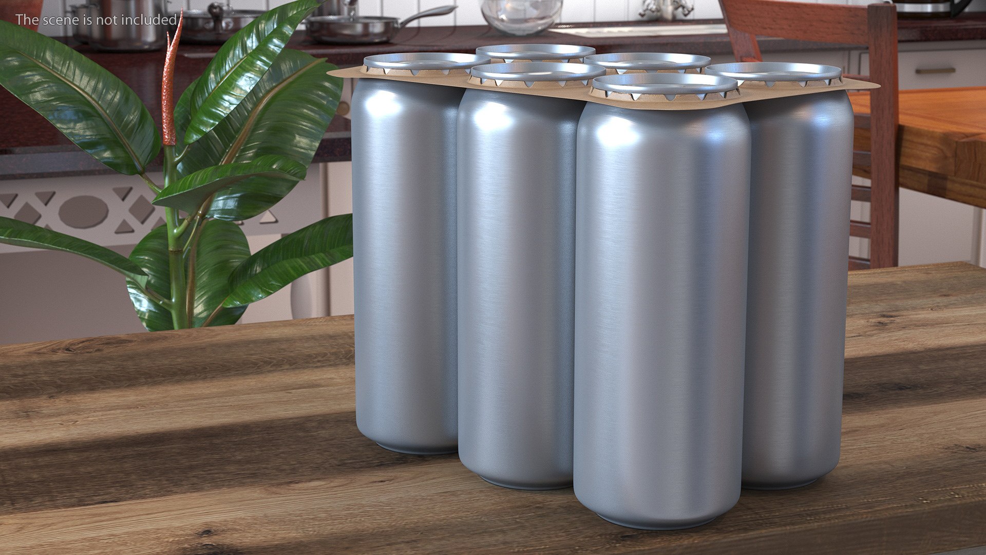 3D Model Beverage Packaging For 6 Pack Beer Cans - TurboSquid 2136700