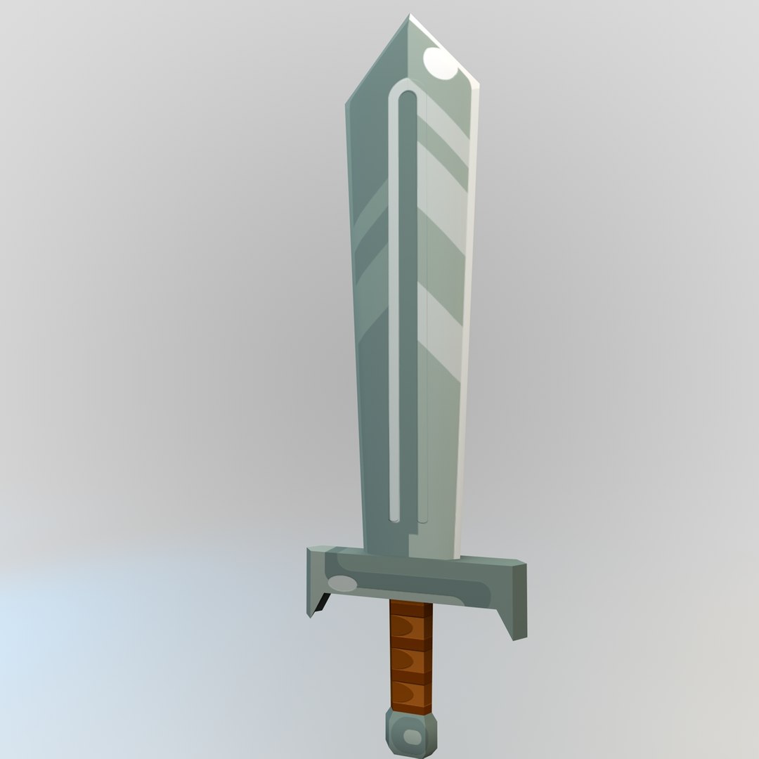 3D Model Sword Weapon 2 Modeled - TurboSquid 1357477