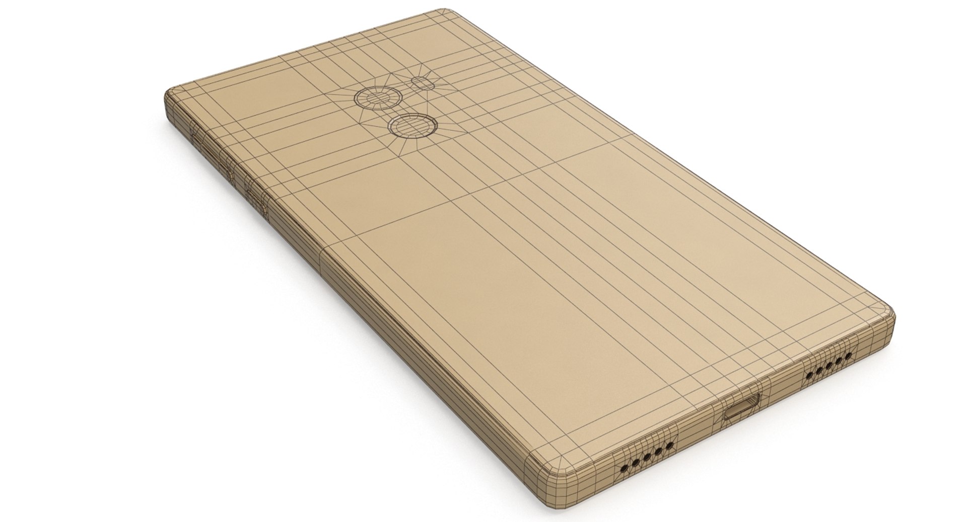 3d Xiaomi Mi Mix Model