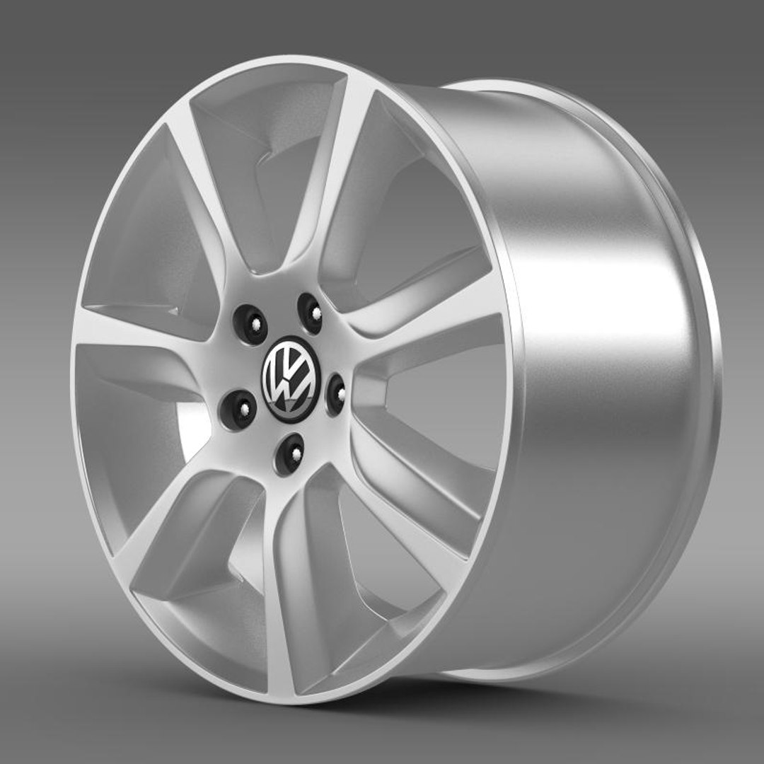 polo sedan rim 3d max