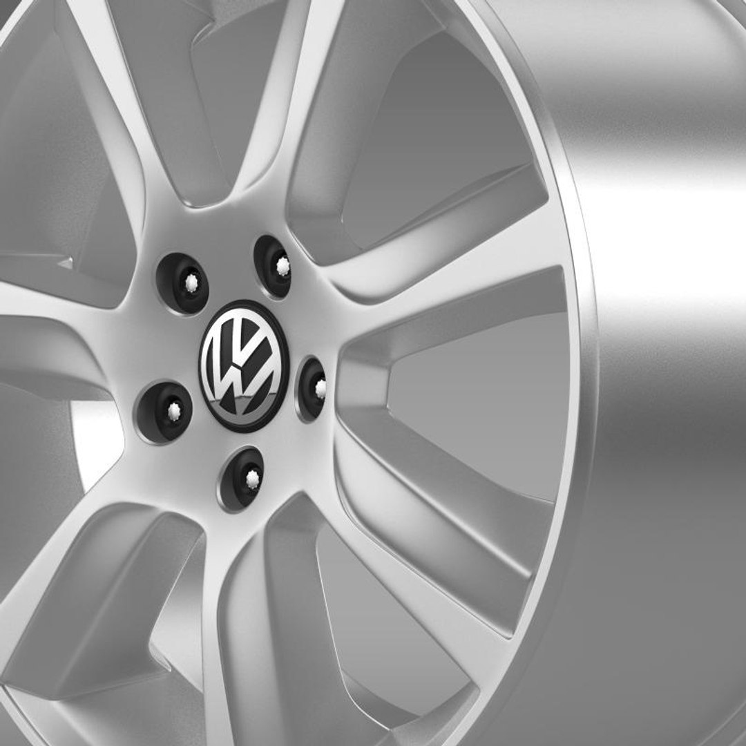 polo sedan rim 3d max
