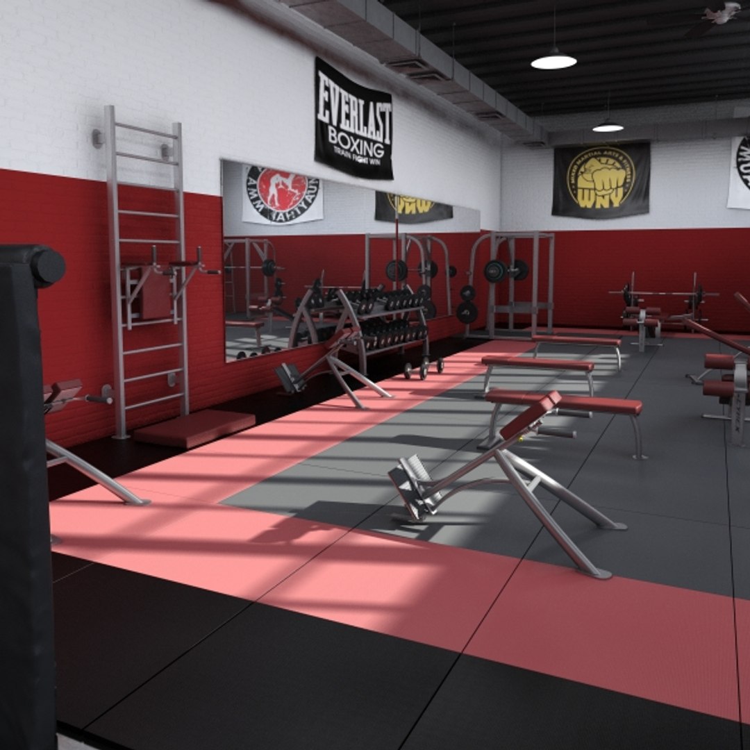 Mma Training Centre 3D Model - TurboSquid 1184224