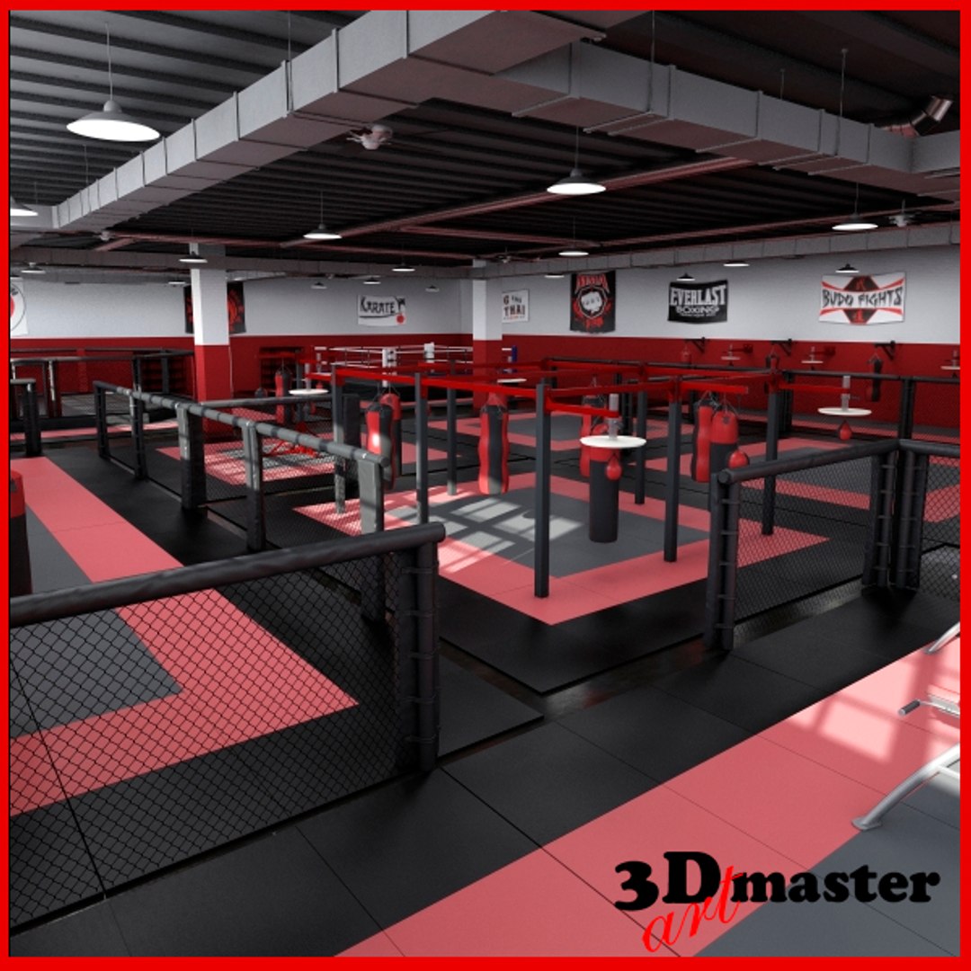 Mma Training Centre 3D Model - TurboSquid 1184224