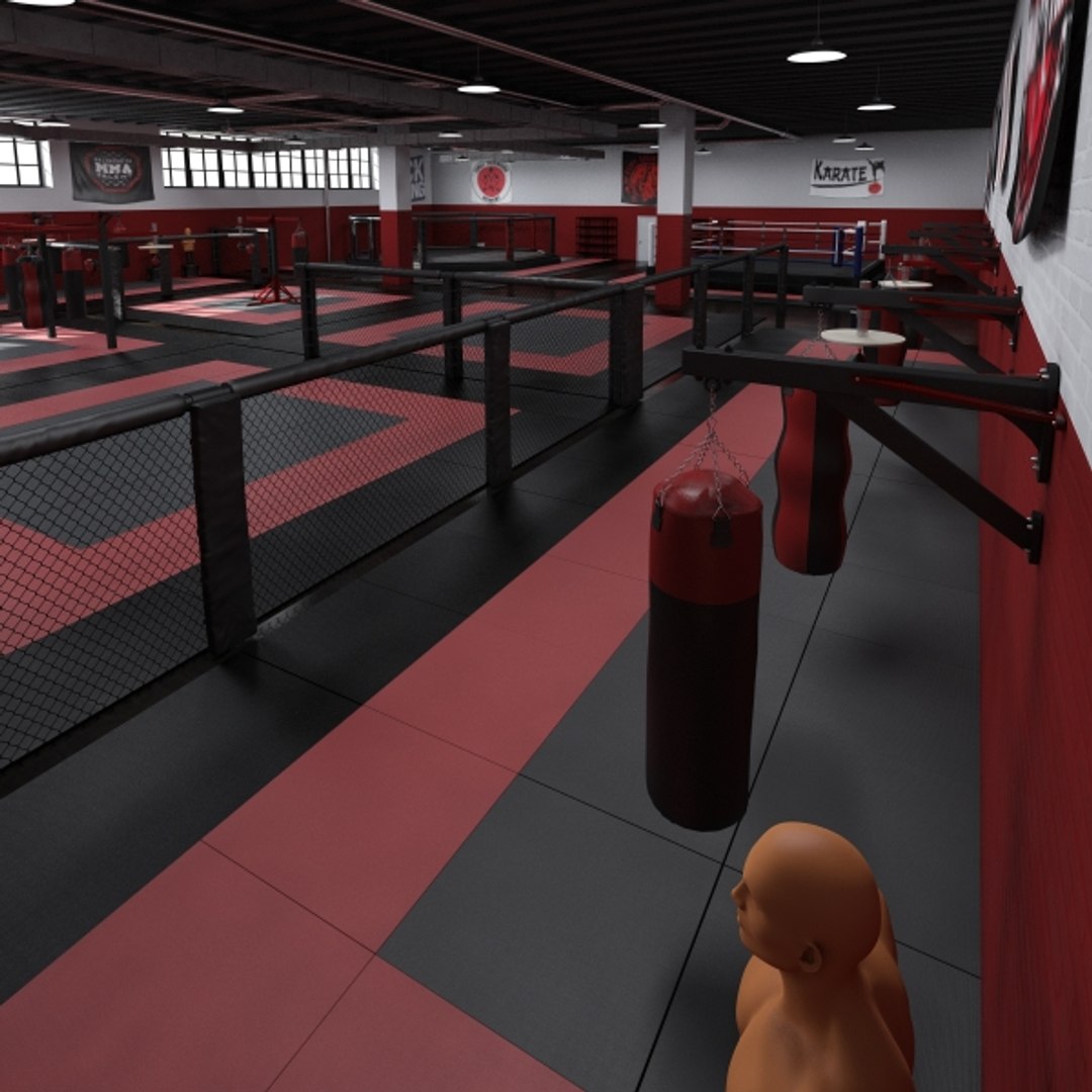 Mma Training Centre 3D Model - TurboSquid 1184224