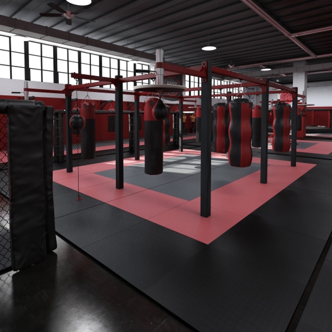 Mma Training Centre 3D Model - TurboSquid 1184224