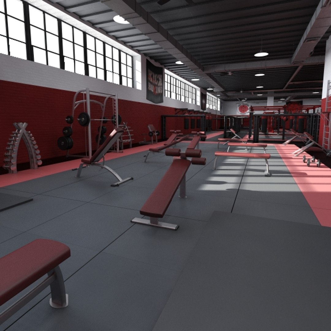 Mma Training Centre 3D Model - TurboSquid 1184224