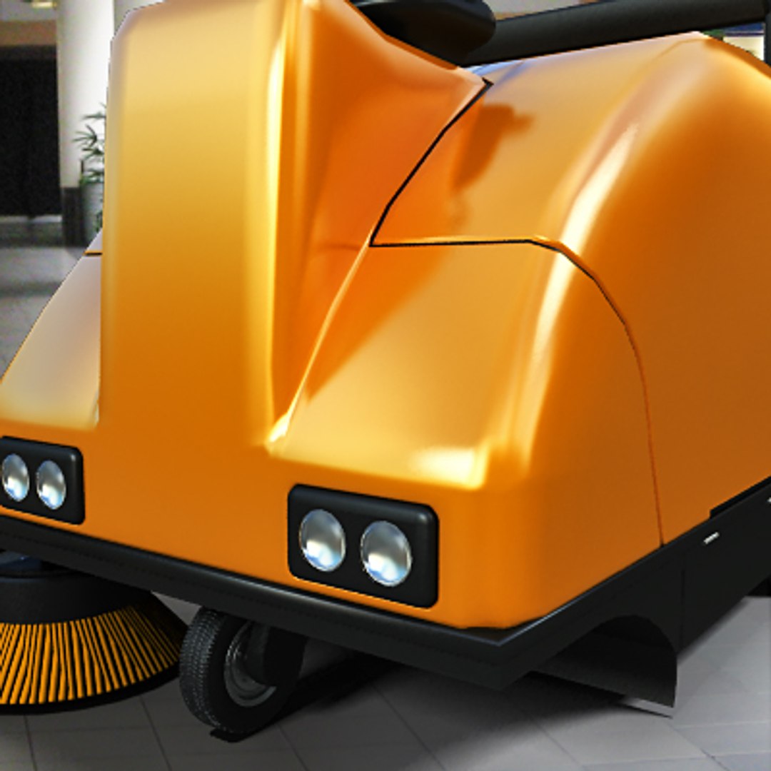 3d Max Street Sweeper