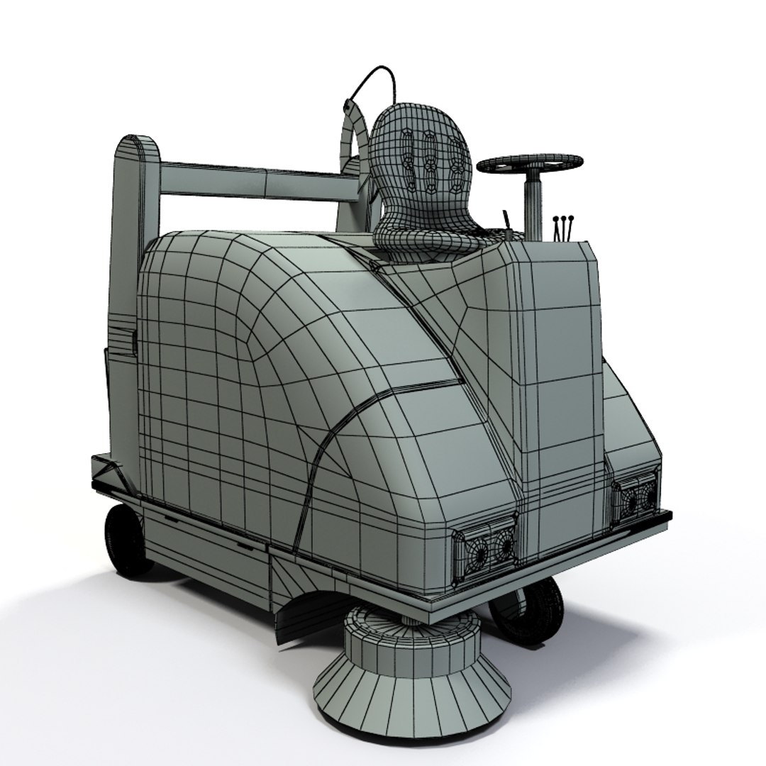 3d Max Street Sweeper
