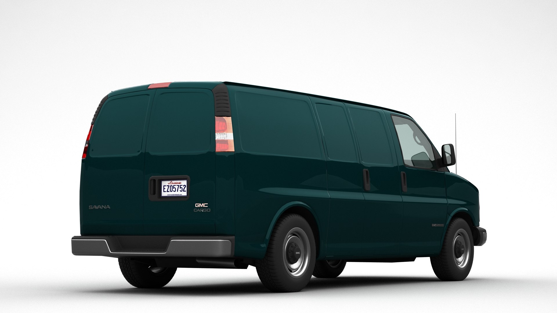 GMC Savana Van 1997 Model - TurboSquid 1998910