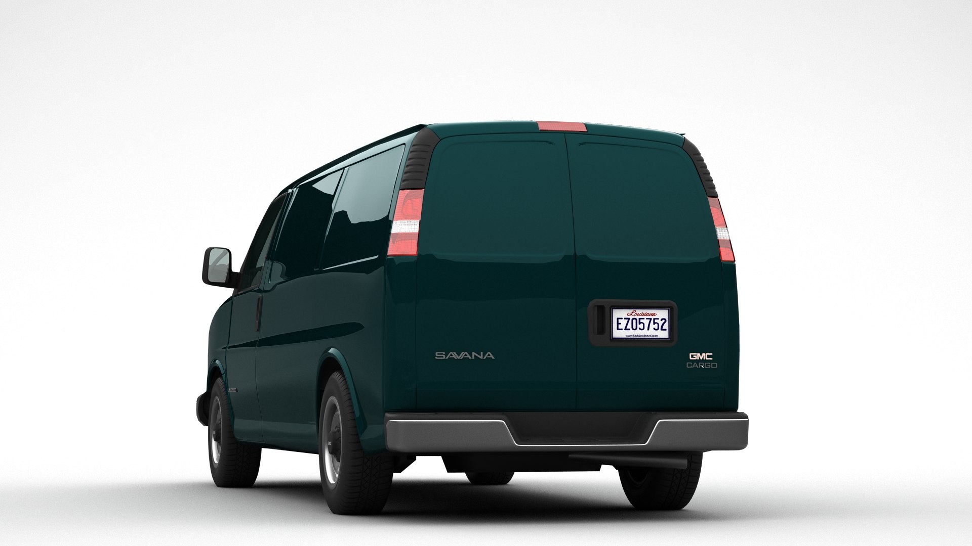 GMC Savana Van 1997 Model - TurboSquid 1998910