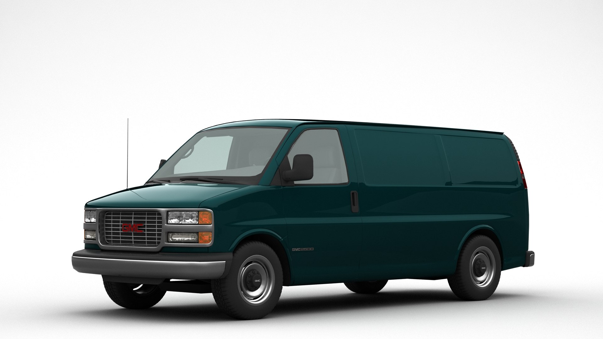 GMC Savana Van 1997 Model - TurboSquid 1998910