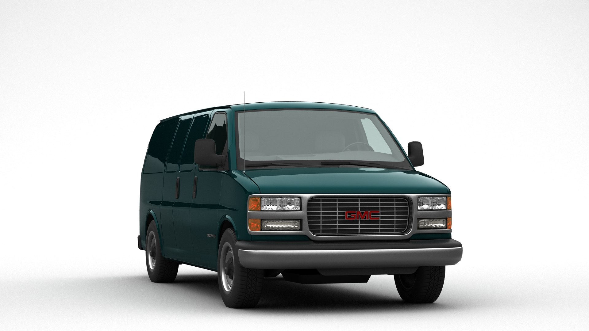 GMC Savana Van 1997 Model - TurboSquid 1998910
