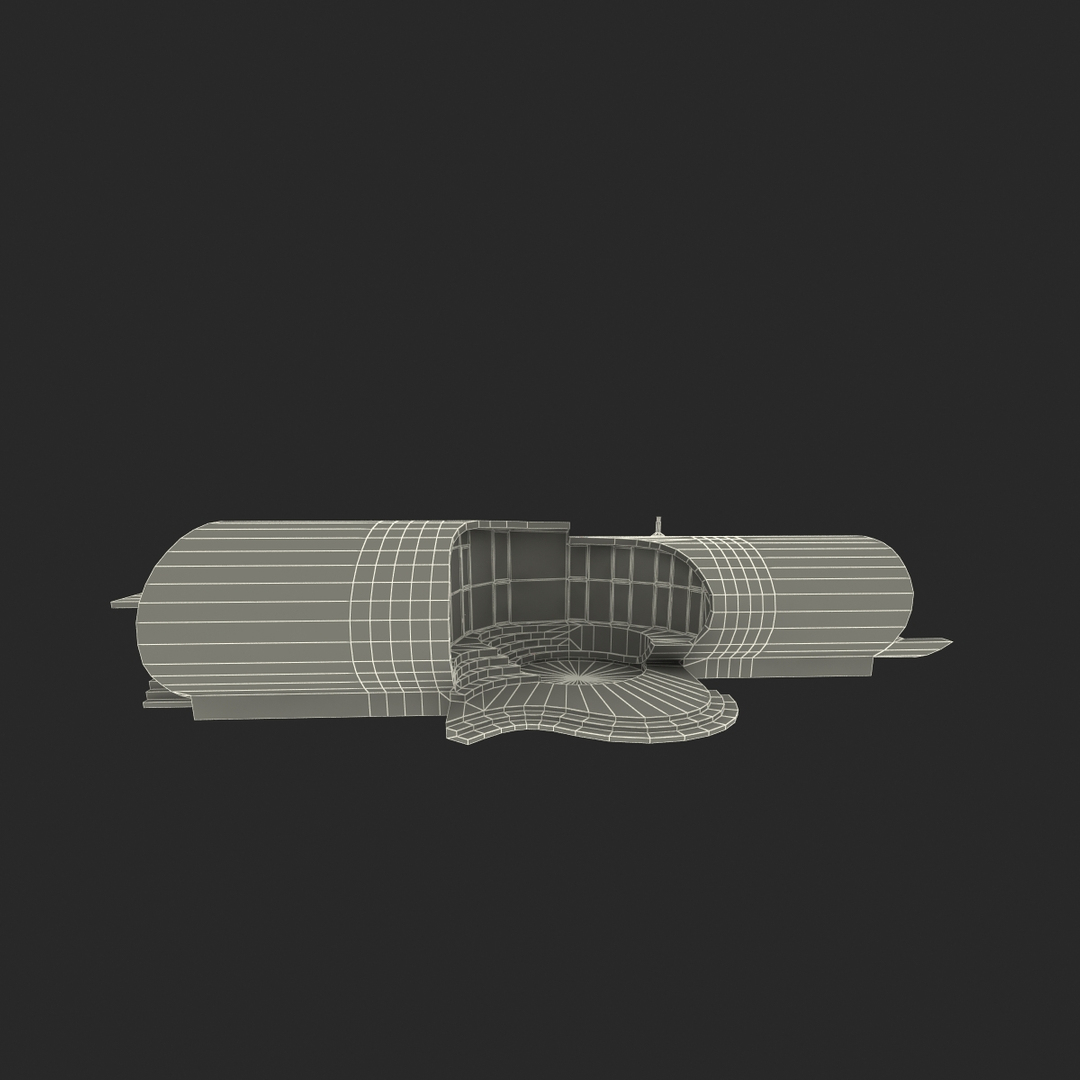 3d model of modern houses