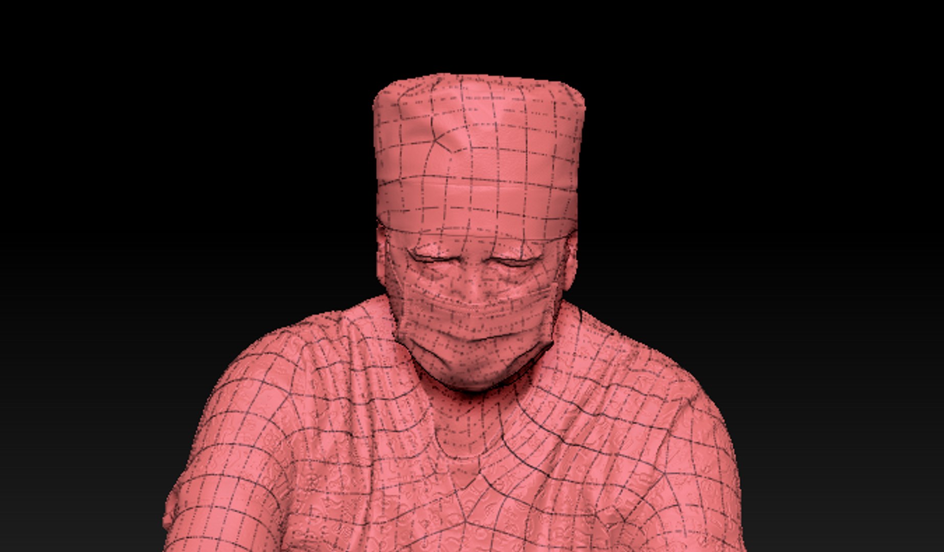 3D Man Uniform Surgeon - TurboSquid 1558173