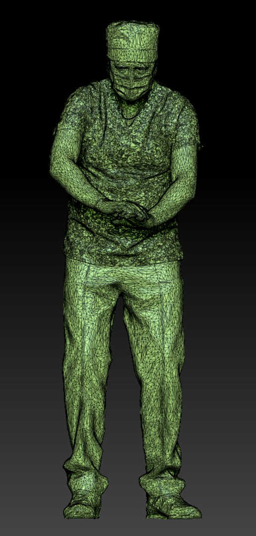 3D Man Uniform Surgeon - TurboSquid 1558173